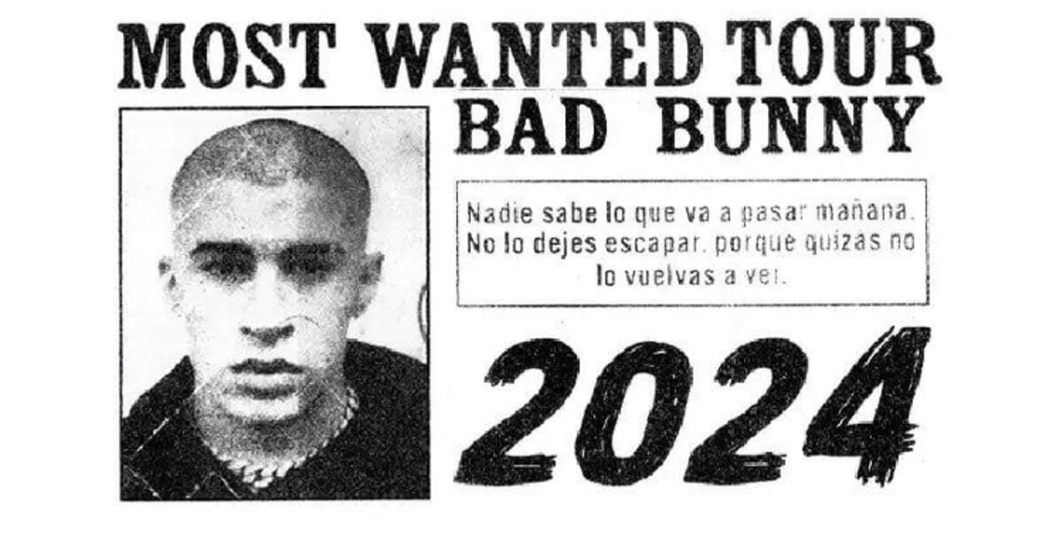 Bad Bunny anuncia nueva gira por Estados Unidos en 2024 Bad Bunny anuncia nueva gira por Estados Unidos en 2024